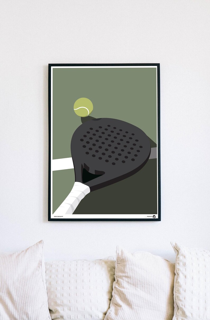 Padel Tennis Racket, Padel Tennis, Padel Poster, Tennis, Sport Poster ...