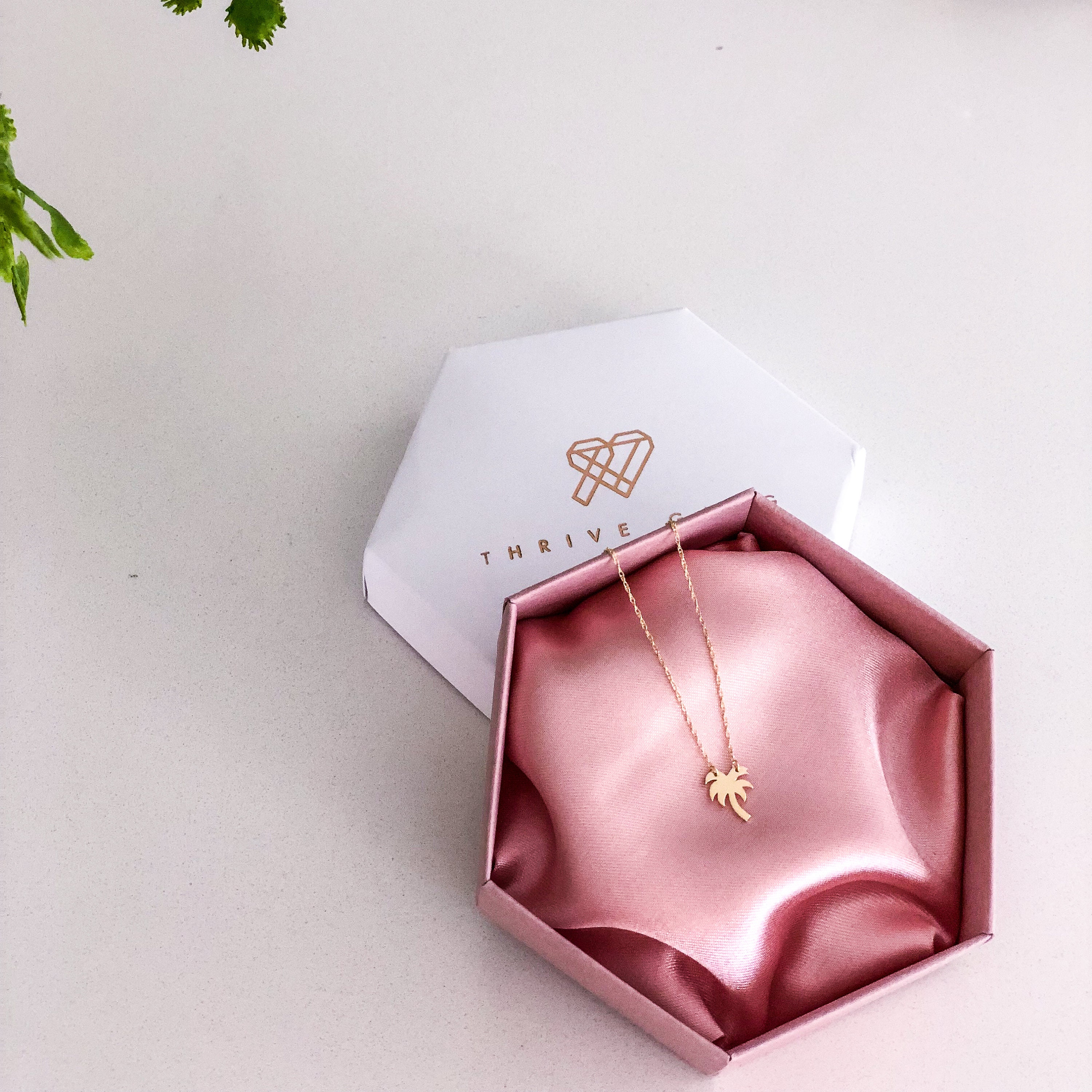 Palm TREE Colgante Collar / Thrive Gang X Charlie y Marcelle Collab ...