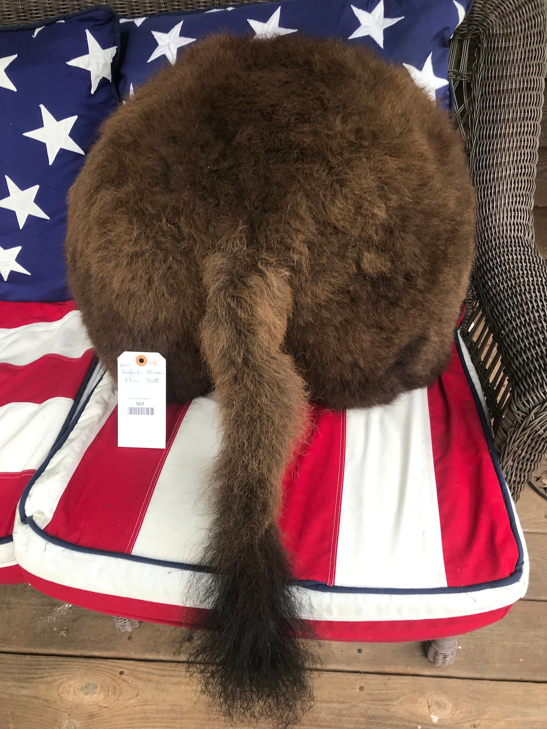 Western Xxlarge BISON/BUFFALO BUTT Rear End Log Cabin Hunting - Etsy