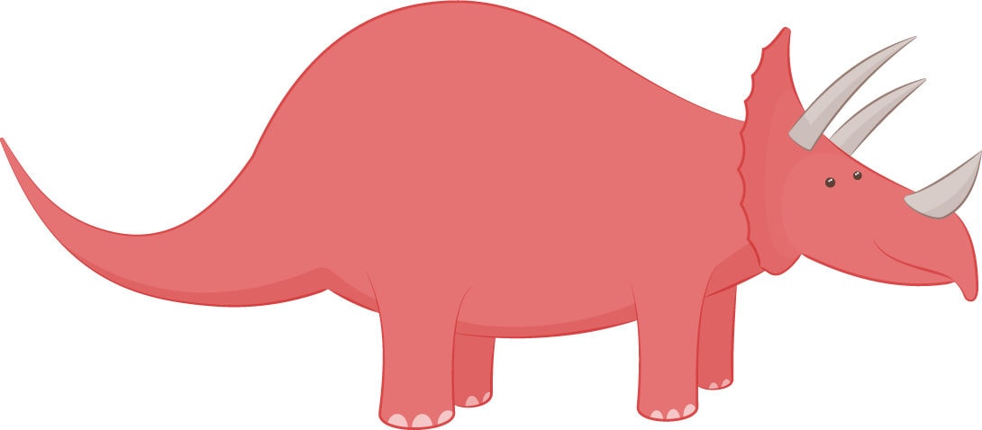 Dinosaur Clipart Set, Illustrations of Prehistoric Clip Art Graphics ...