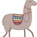 Llama Clipart Set, Hand Drawn Clip Art Illustrations of Llamas - Free ...