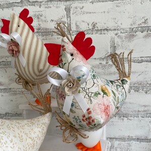 Chicken in A Egg Cup - Stuffed Spring Chickens - Tier Tray Decoration ...