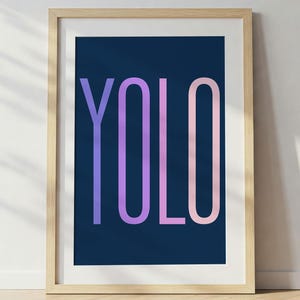 yolo typography
