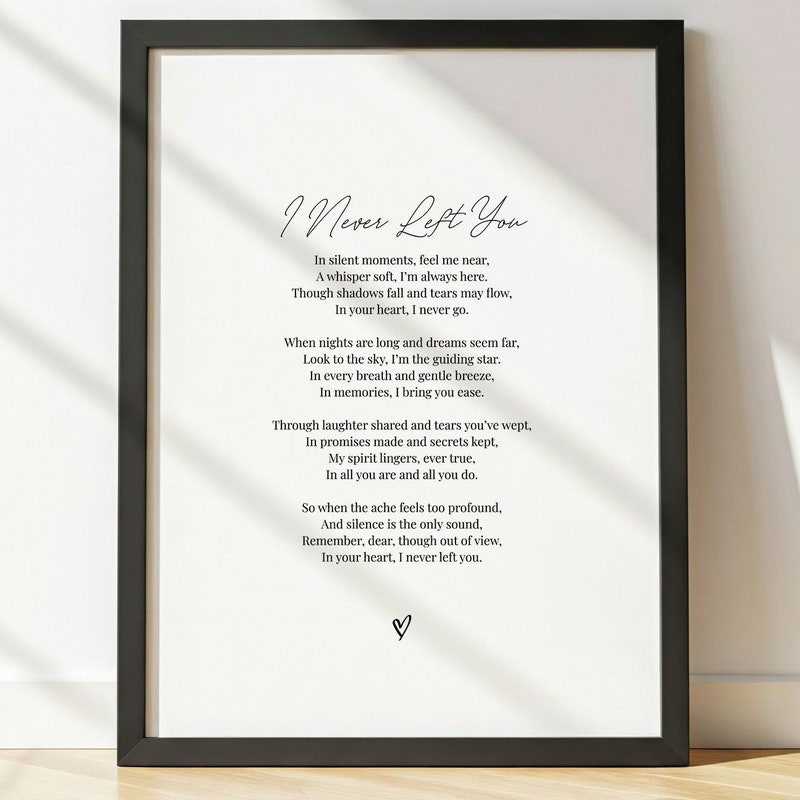 I Never Left You - Etsy