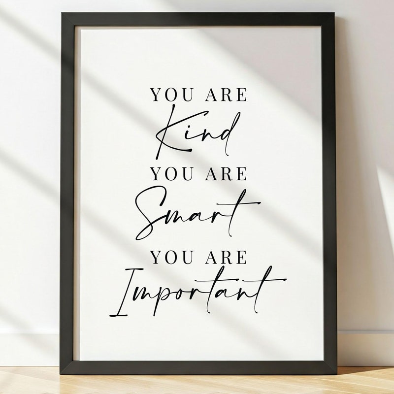 You is Important - Etsy