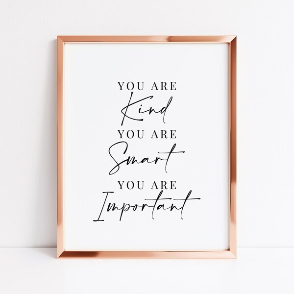 You Are Smart - Etsy
