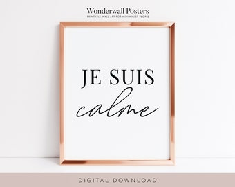 French Saying Poster - Etsy