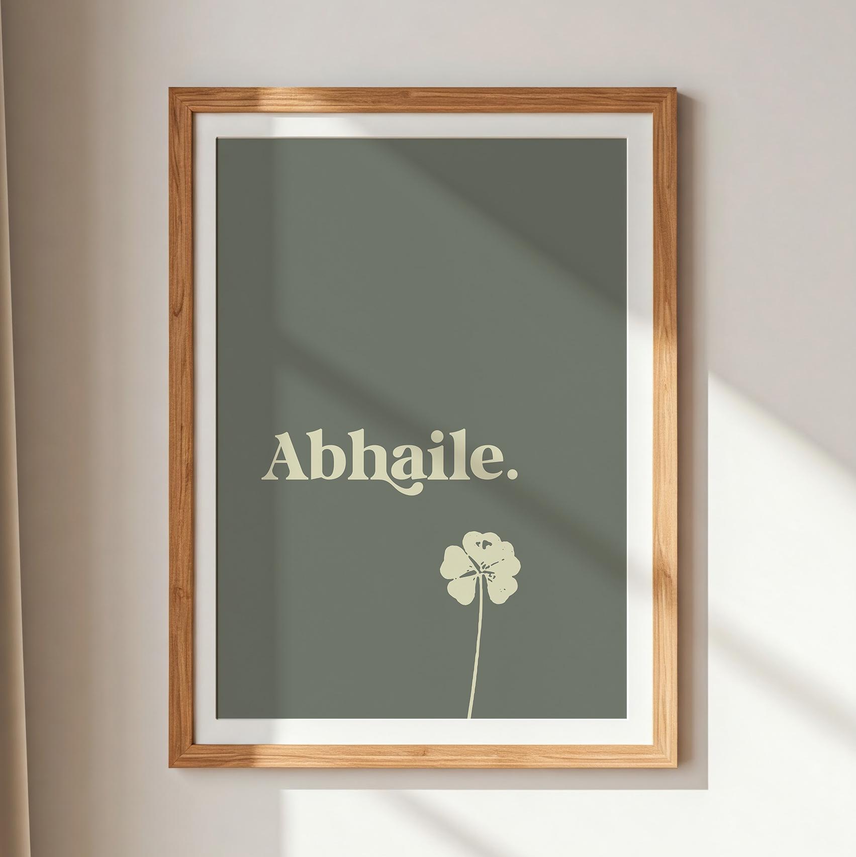 Irish Wall Art, Abhaile Print (digital Download) - Etsy
