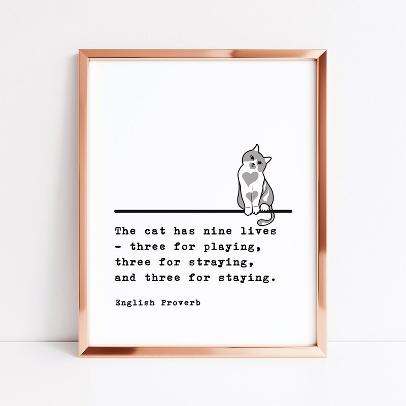 Cat of Nine - Etsy