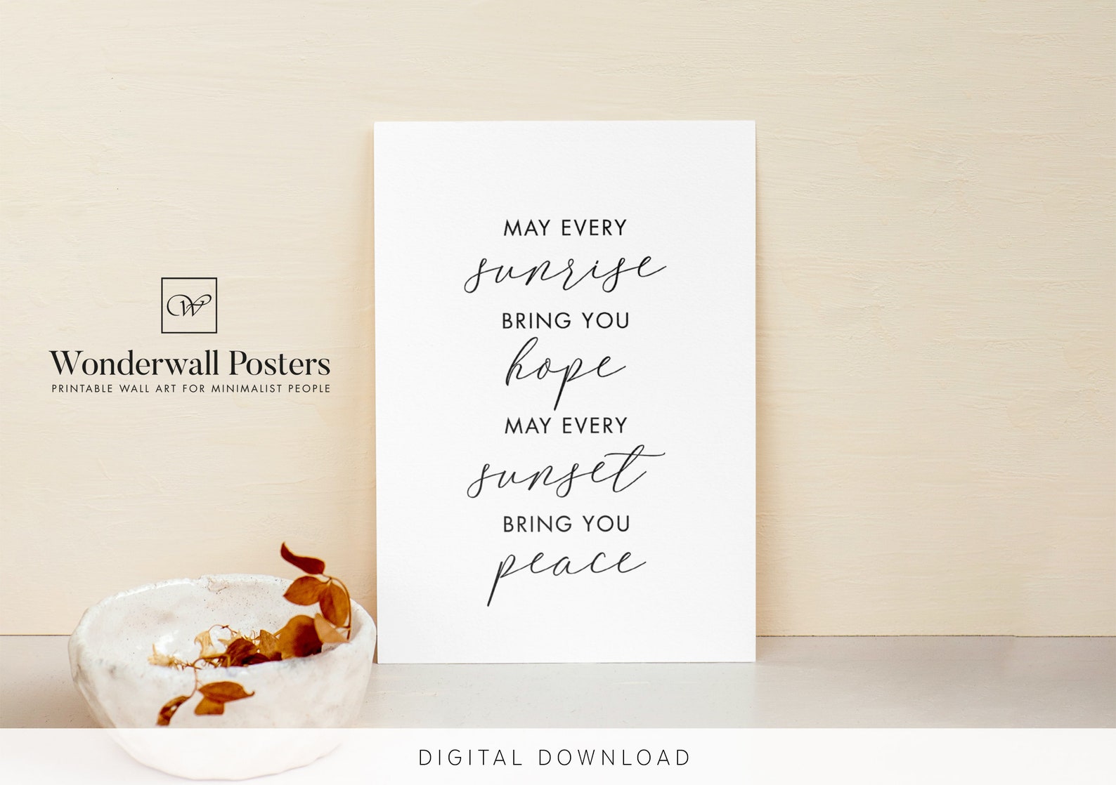 May Every Sunrise Bring You Hope May Every Sunset Bring You - Etsy