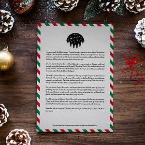 Santa Explained Letter for Child: Gentle Christmas Truth (printable) - Etsy