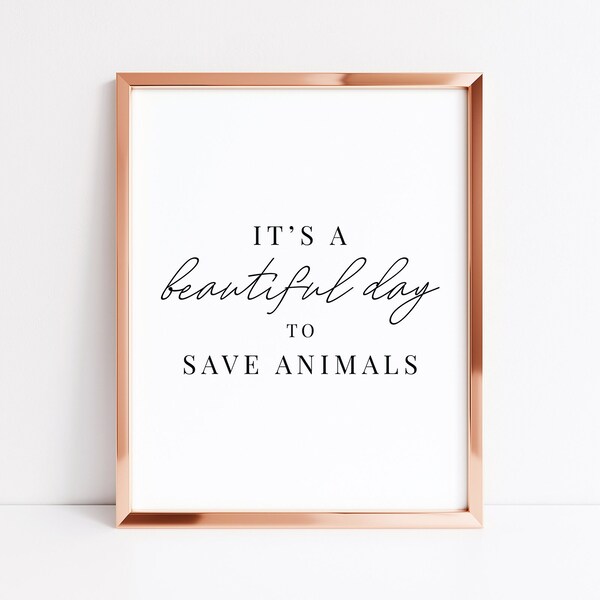 Save Animals - Etsy
