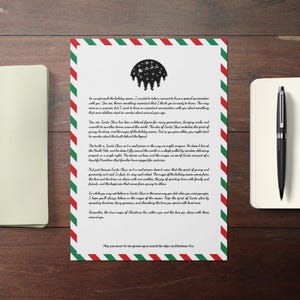 Santa Explained Letter for Child Cute Way to Tell Your Kids Santa Isn't ...