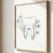 Minimalist Tooth Floral Art: Dental Office Decor (digital Download) - Etsy