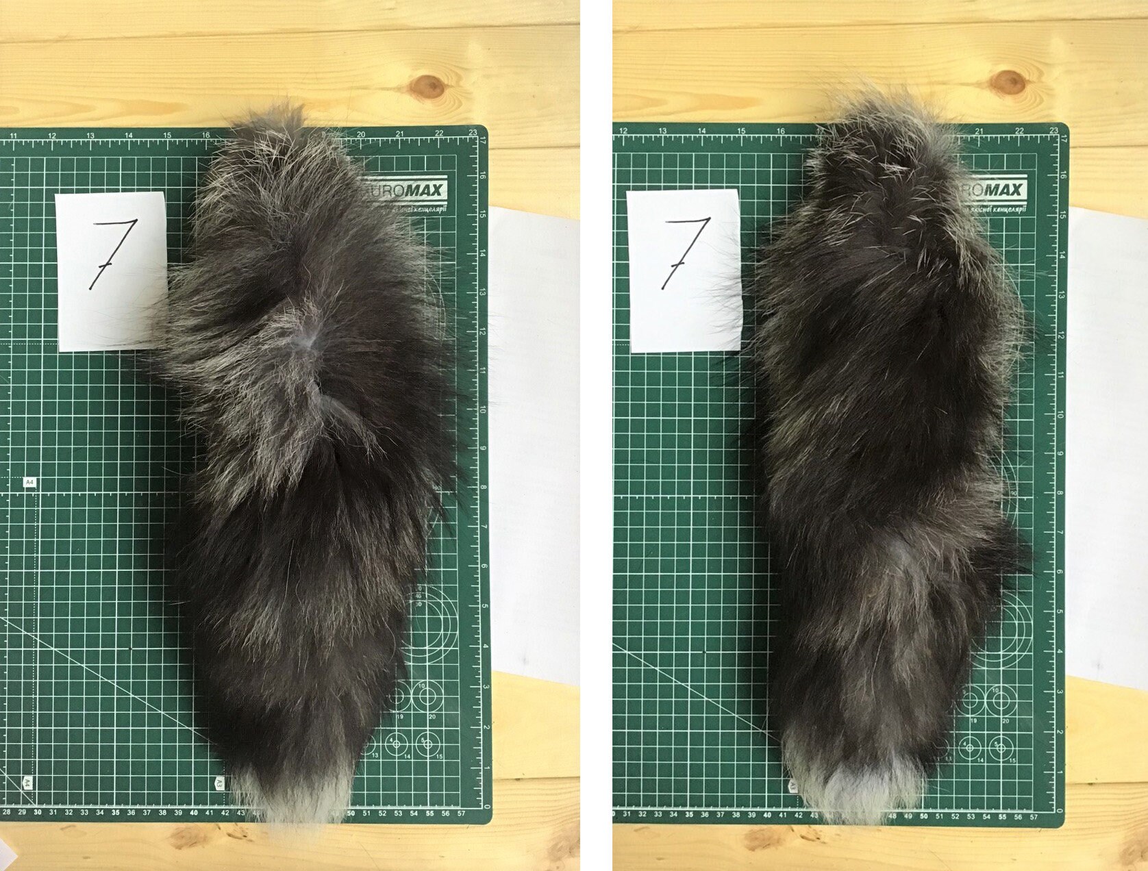 Natural Tail Silver Fox Real Fox Tail Fur Silver Fox Crafting - Etsy