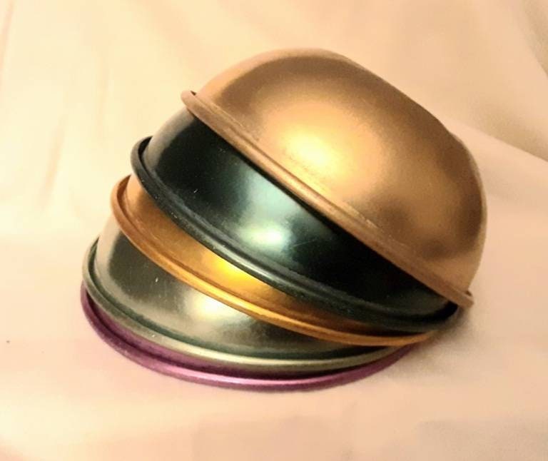 Dining & Serving Kitchen & Dining 1950s Bascal Colored Aluminum Cereal ...