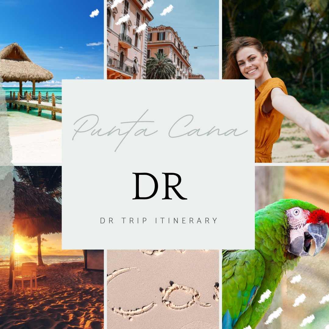 Baecation/bachelorette Weekend Itinerary/punta Cana Full Itinerary ...