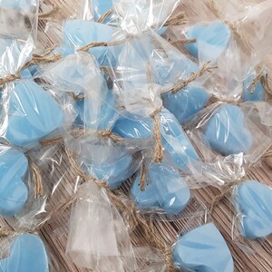 10-80 Pcs Sky Blue Soaps Baby Blue Party Sky Blue Wedding - Etsy