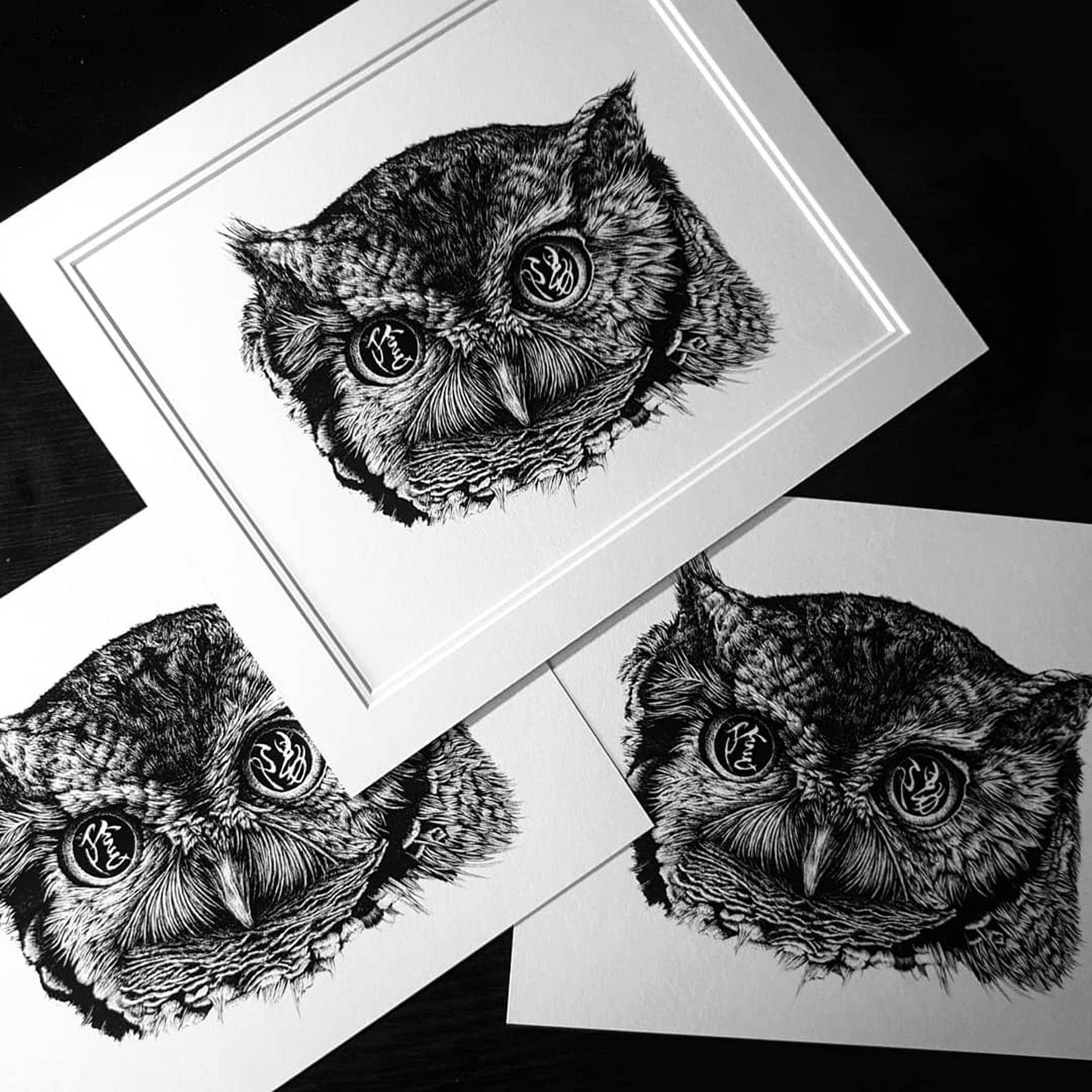 Ghost Raven: Limited Edition A3/A2 Giclée Print Plus FREE - Etsy