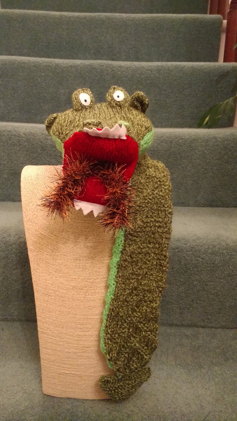 Dragon Scarf Gifts for All, Knitted Scarf, Unusual Scarf, Hand Made ...