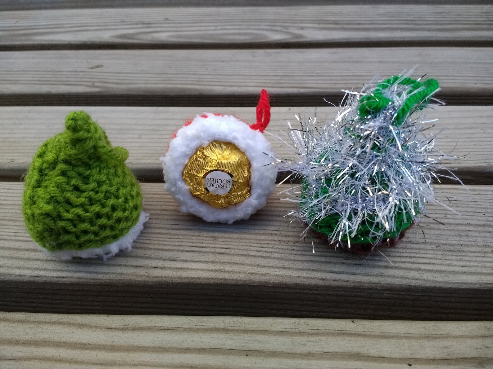 Knitted Animal Ferrero Rocher Tree Decorations Christmas - Etsy