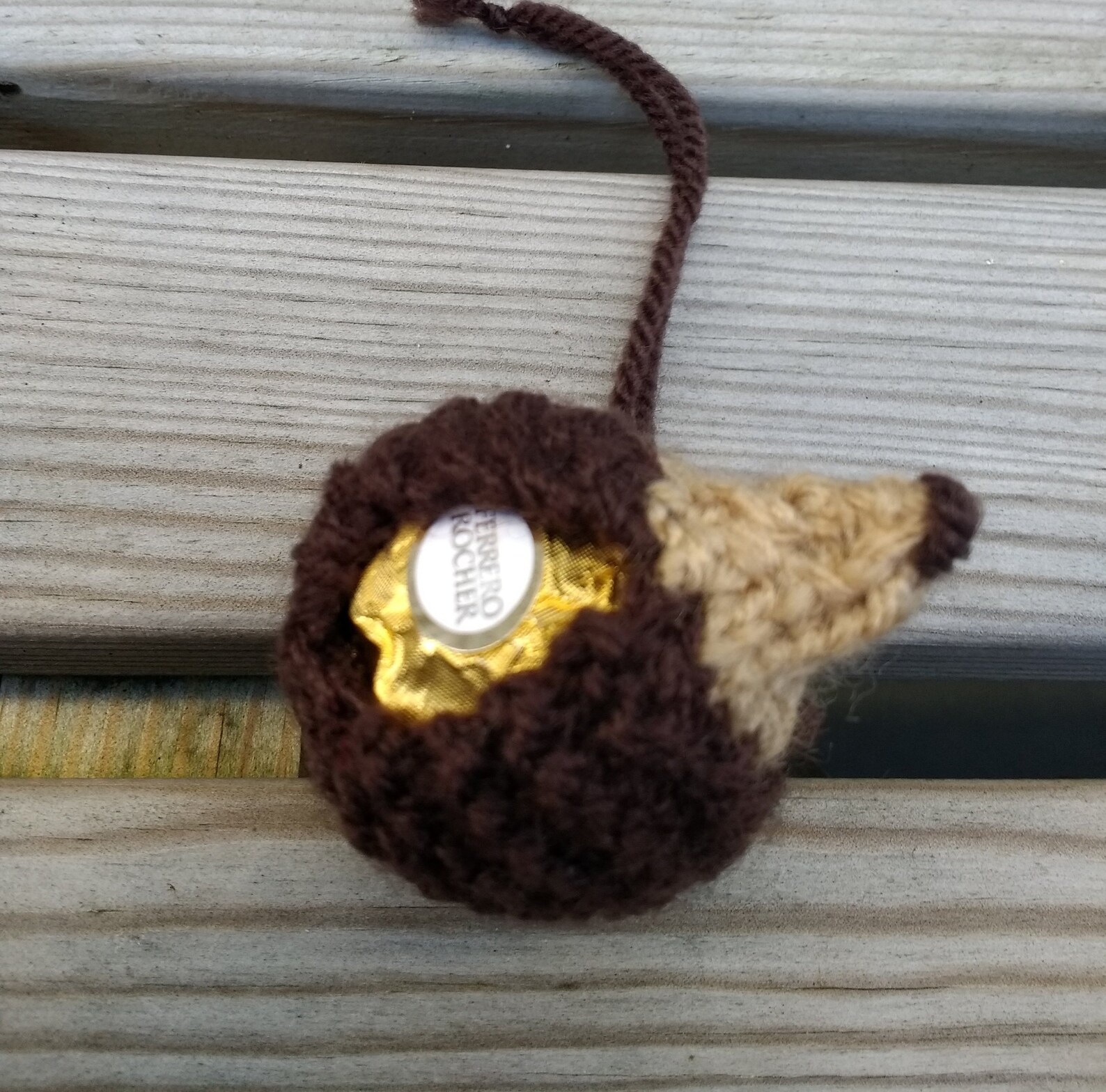 Knitted Animal Ferrero Rocher Tree Decorations Christmas - Etsy