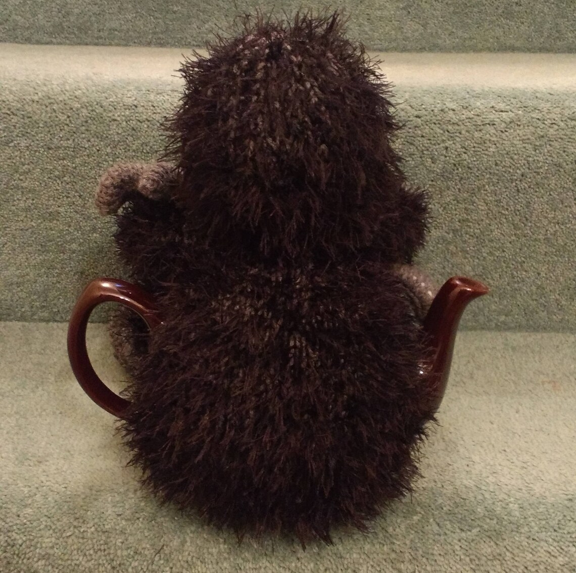 Gorilla Tea Cosy, Posable Arms, Knitted Tea Cosy, Ape Tea Cosy ...