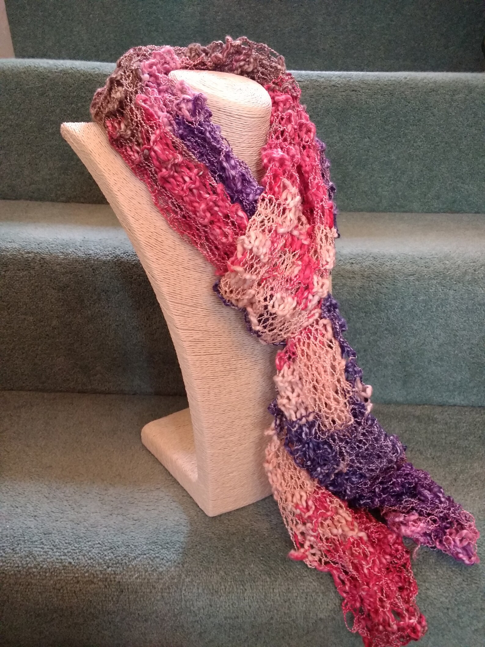 Loosely Knitted Scarf, Stylish, Elegant Scarf, Gifts for Her, Wedding ...