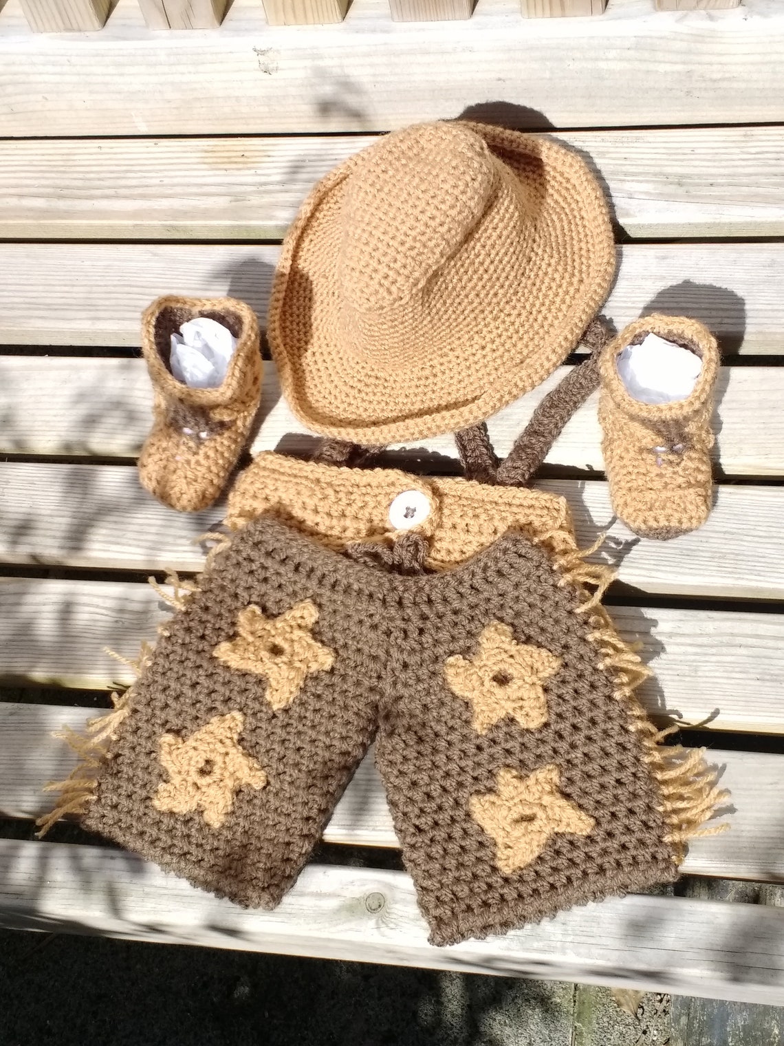 Baby Cowboy Outfit, Baby Shower Gift, Unusual Baby Gift, Baby Photo ...