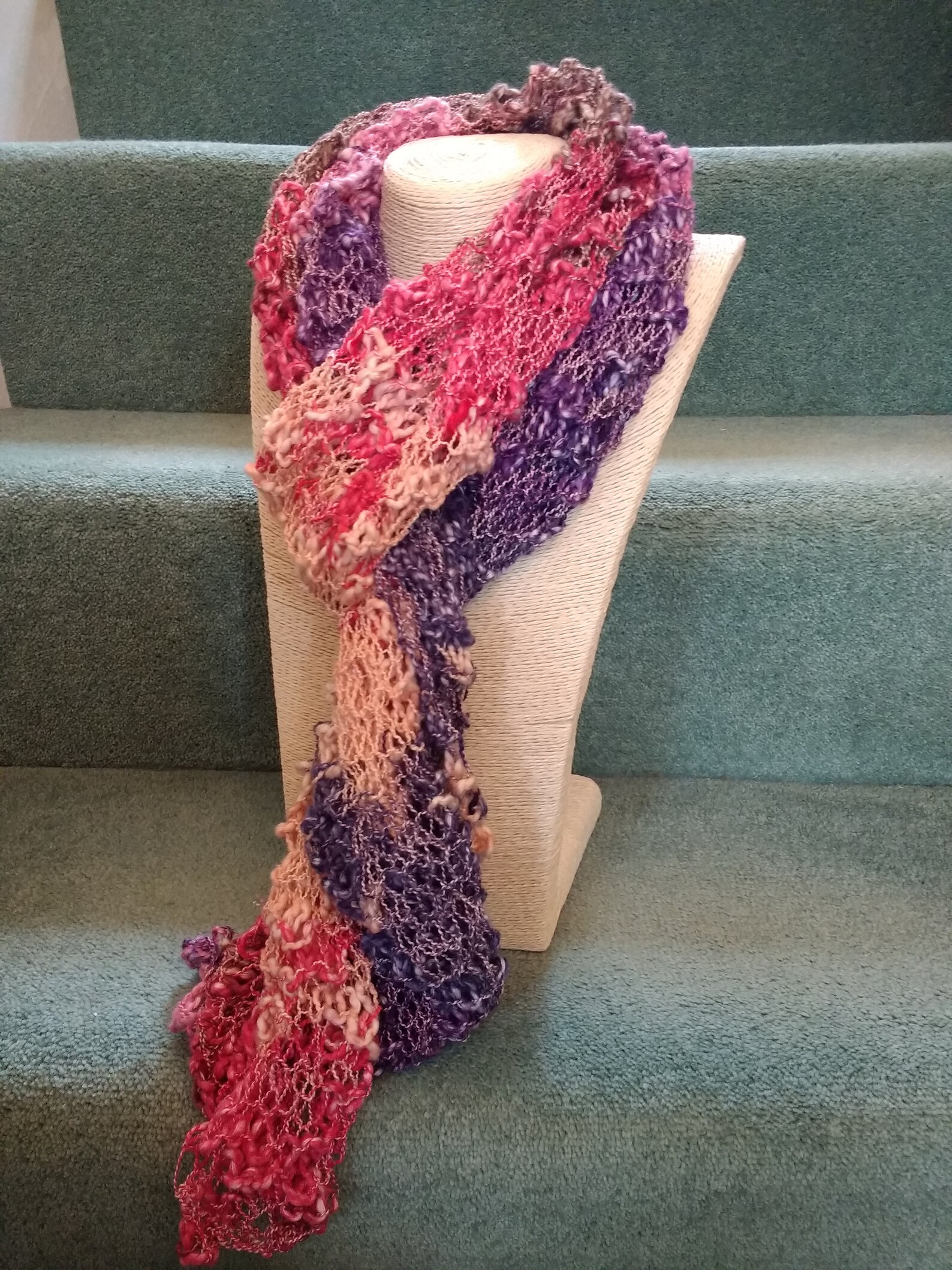 Loosely Knitted Scarf, Stylish, Elegant Scarf, Gifts for Her, Wedding ...