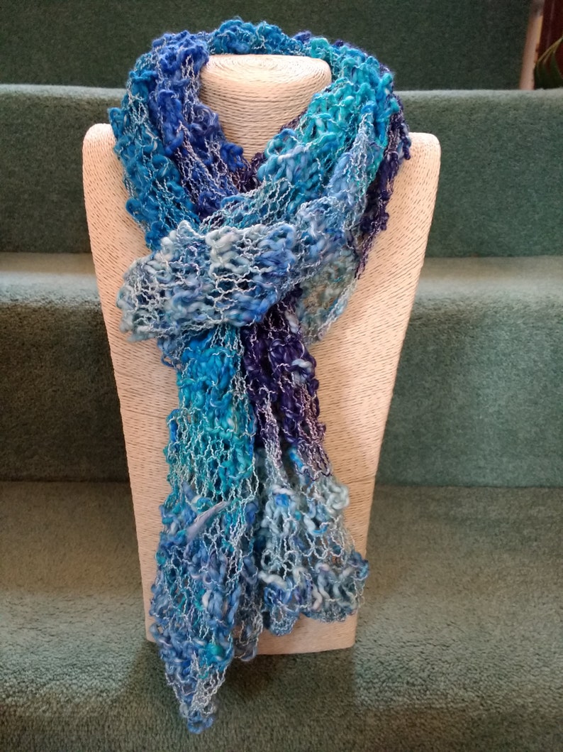 Loosely Knitted Scarf Stylish Elegant Scarf Gifts for Her - Etsy
