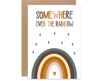 Editable Teacher Postcard to Students Boho Rainbow Welcome - Etsy