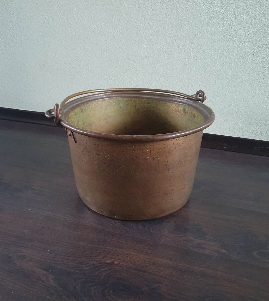 Copper Old Washing Kettle Around 1900 - Etsy