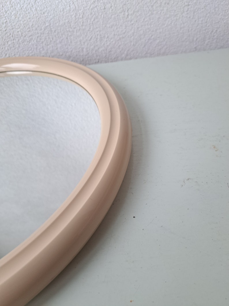 Vintage Plastic Round Mirror Tiger, 1980s - Etsy