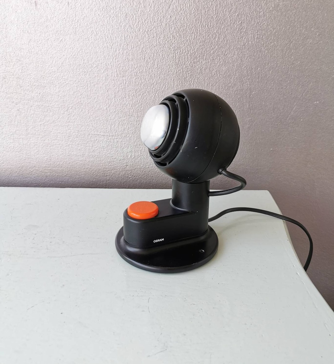 Vintage Osram Table Lamp Space Age, Eye Ball, 80s - Etsy