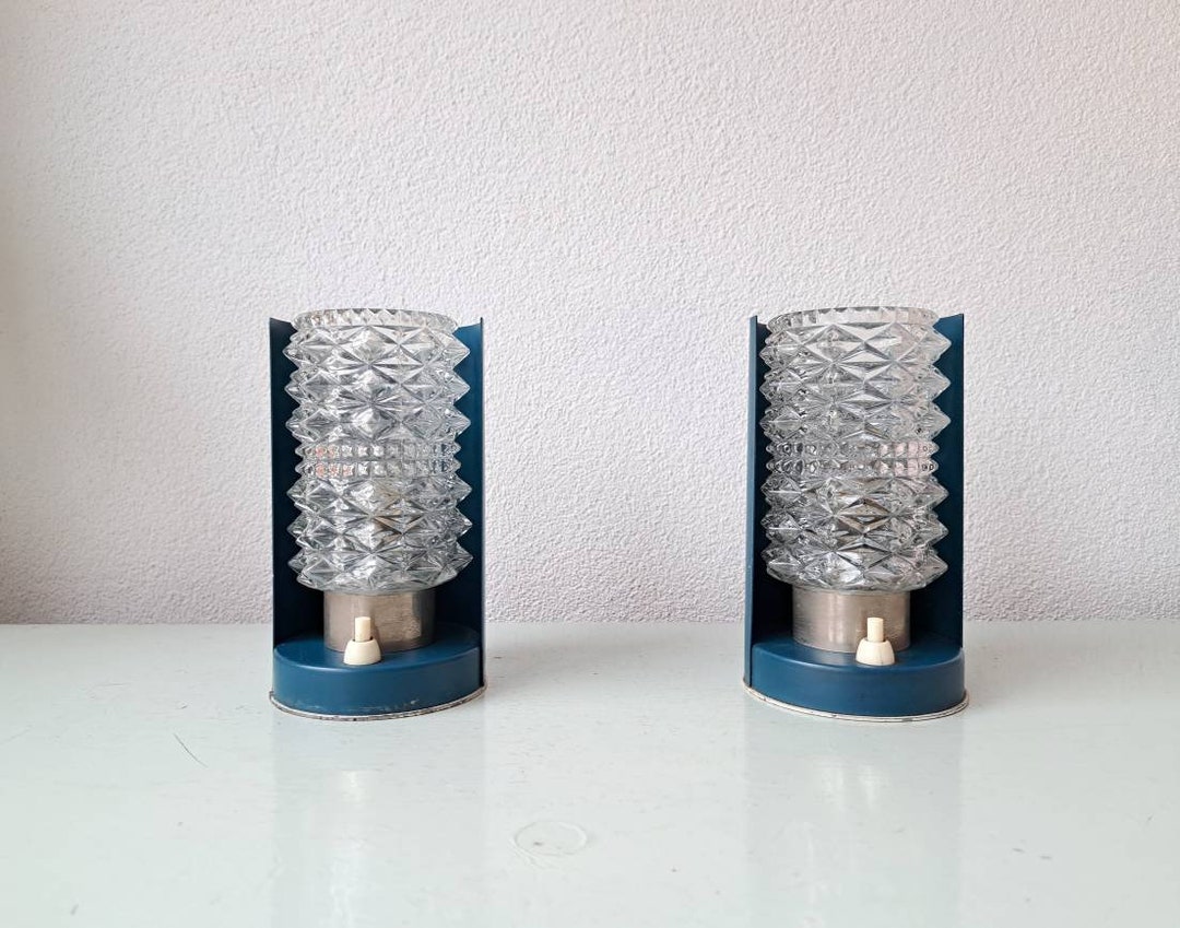 Super Nice Set of 2 Vintage Night Lights, 70s - Etsy