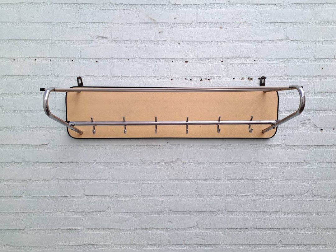 Nice Vintage Formica Wall Coat Rack, 1970s - Etsy