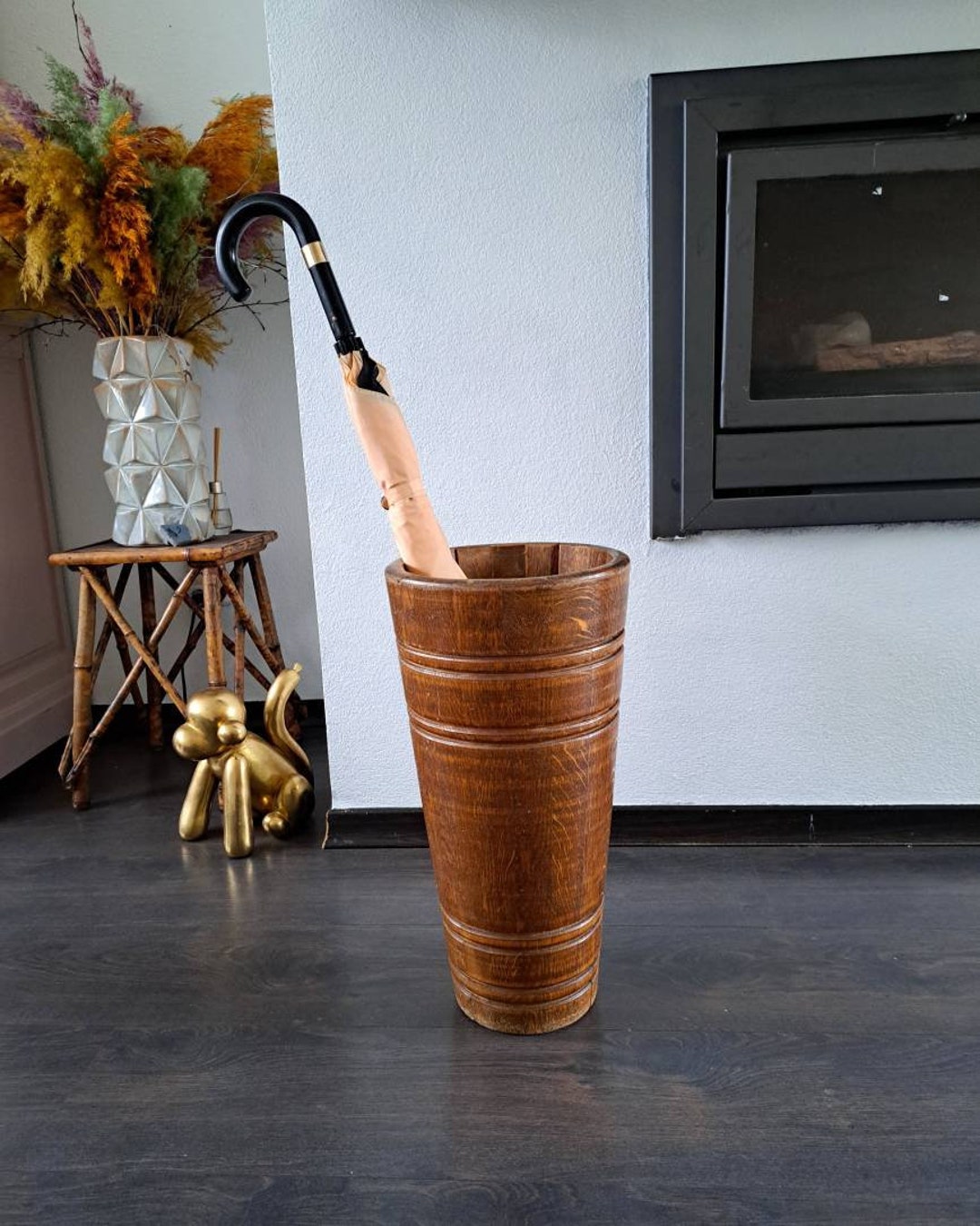 Vintage Wooden Umbrella Box, 70s - Etsy