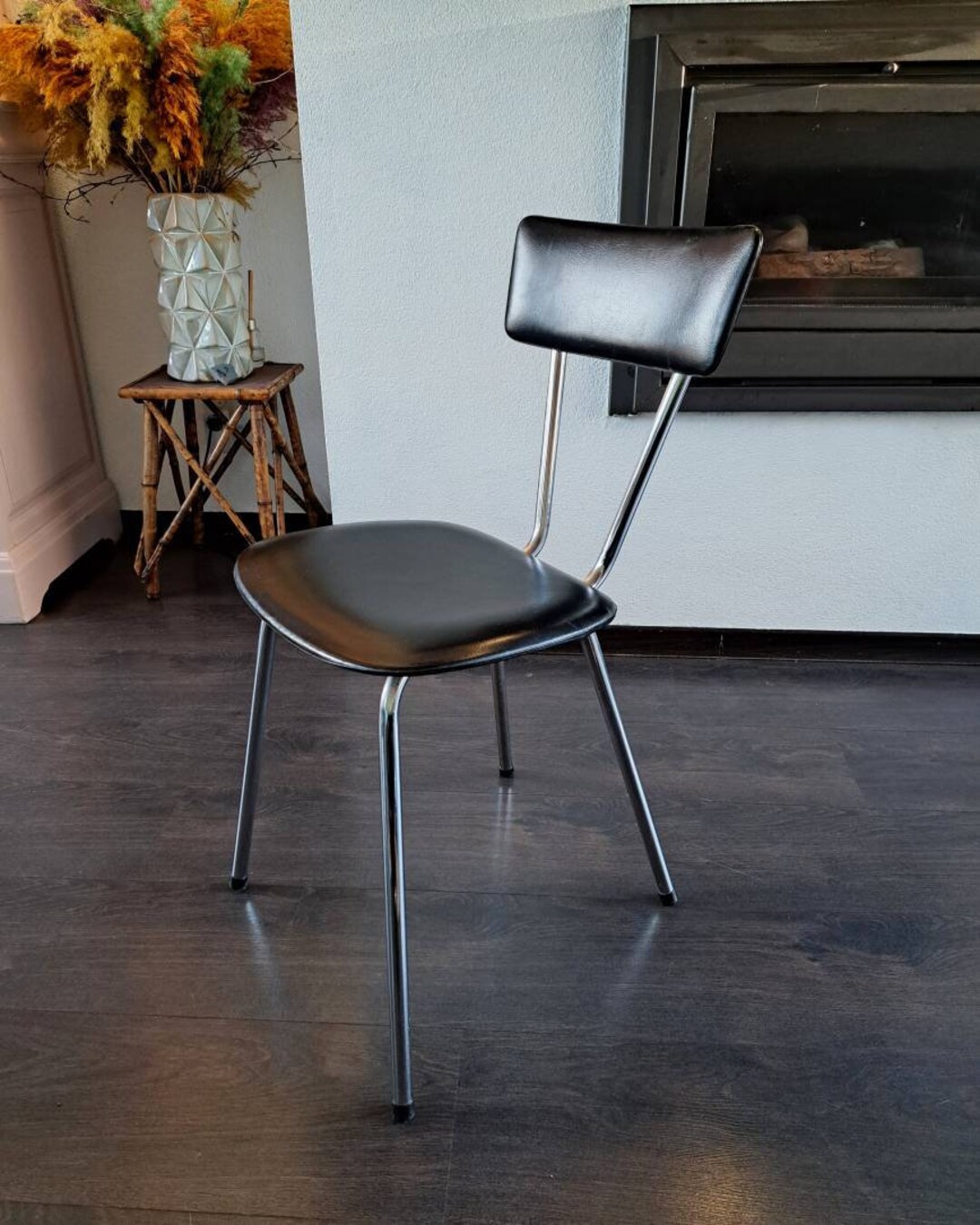 Vintage Tubular Frame Chair Formica, 70s - Etsy
