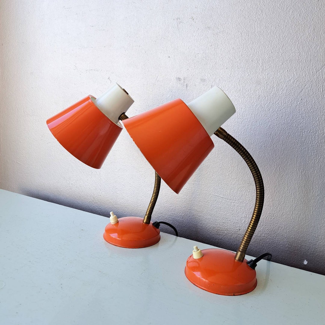 Set of 2 Beautiful Vintage Night Lights, 70s - Etsy