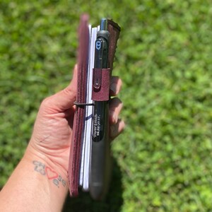 Leather Pen Loop - Upgrade to Custom Travelers Notebook Journal - Etsy