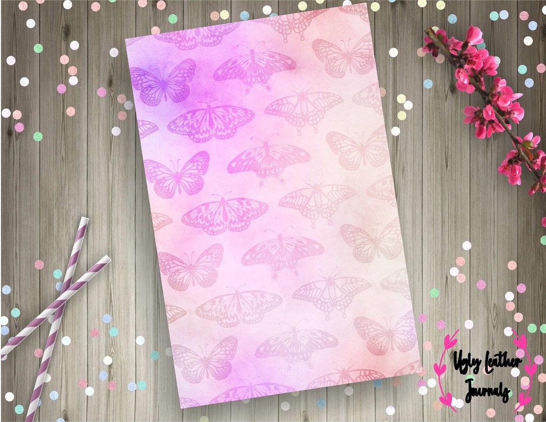 Watercolor Travelers Notebook Refill Insert, Music Composition Journal ...