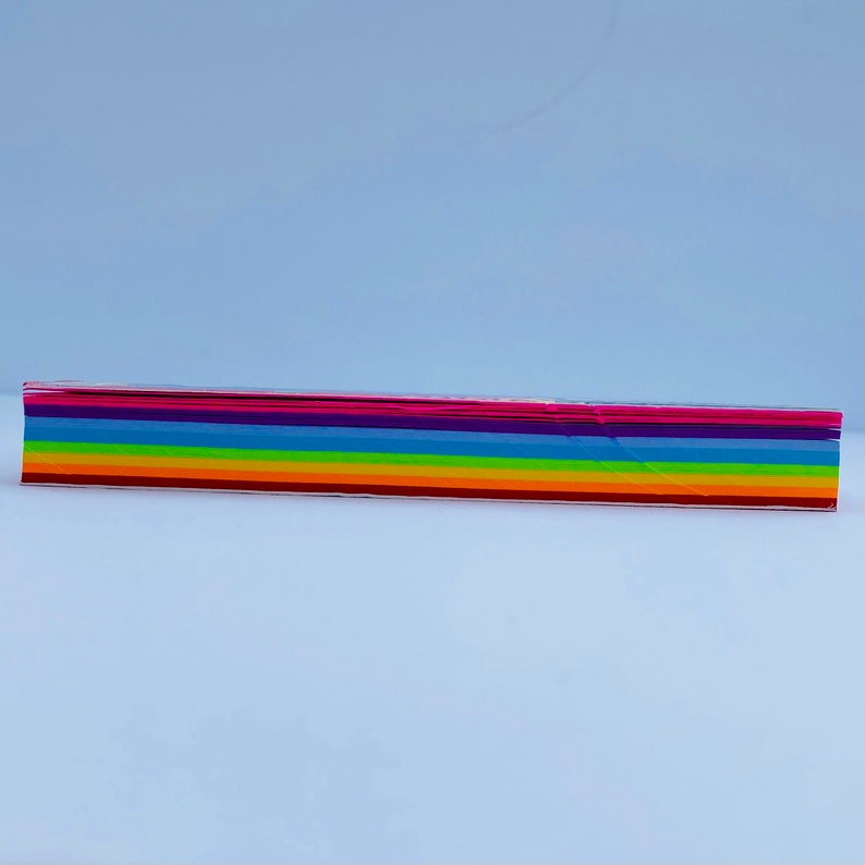 Upcycled Rainbow Notebook Upcycled Rainbow Notepad Rainbow - Etsy