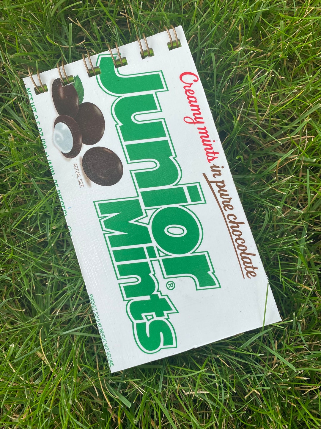 Upcycled Rainbow Spiral Notebook, Upcycled Rainbow Notepad, Rainbow ...