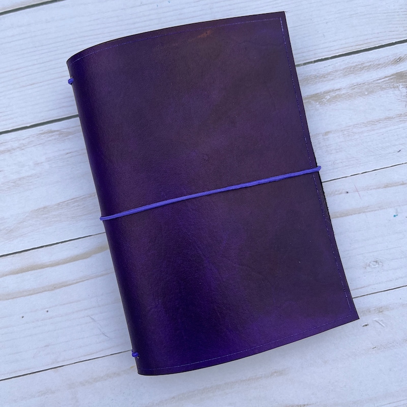 Purple Notebooks - Etsy