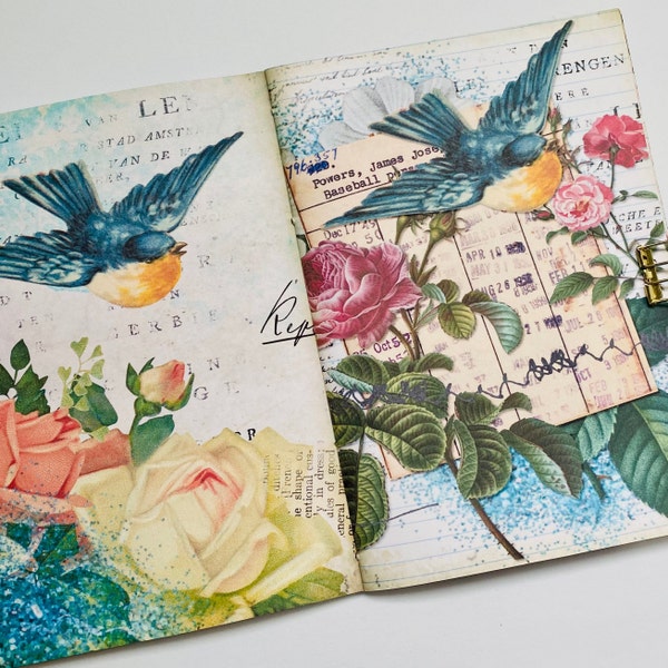 Junk Journal Insert - Etsy