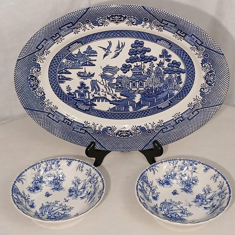 Blue Willow Dishes - Etsy