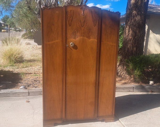 Antique Lebus 1930's Art Deco Wardrobe Lock and Key - Etsy