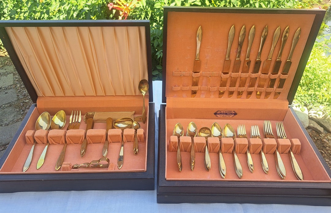 Antique Dirilyte-dirigold Regal Clover Backstamp Service for 8 ...