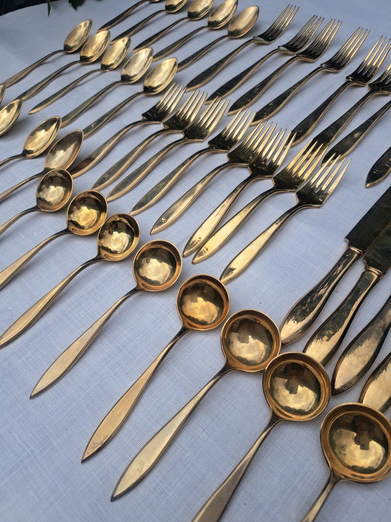 Antique Dirilyte-dirigold Regal Clover Backstamp Service for 8 ...